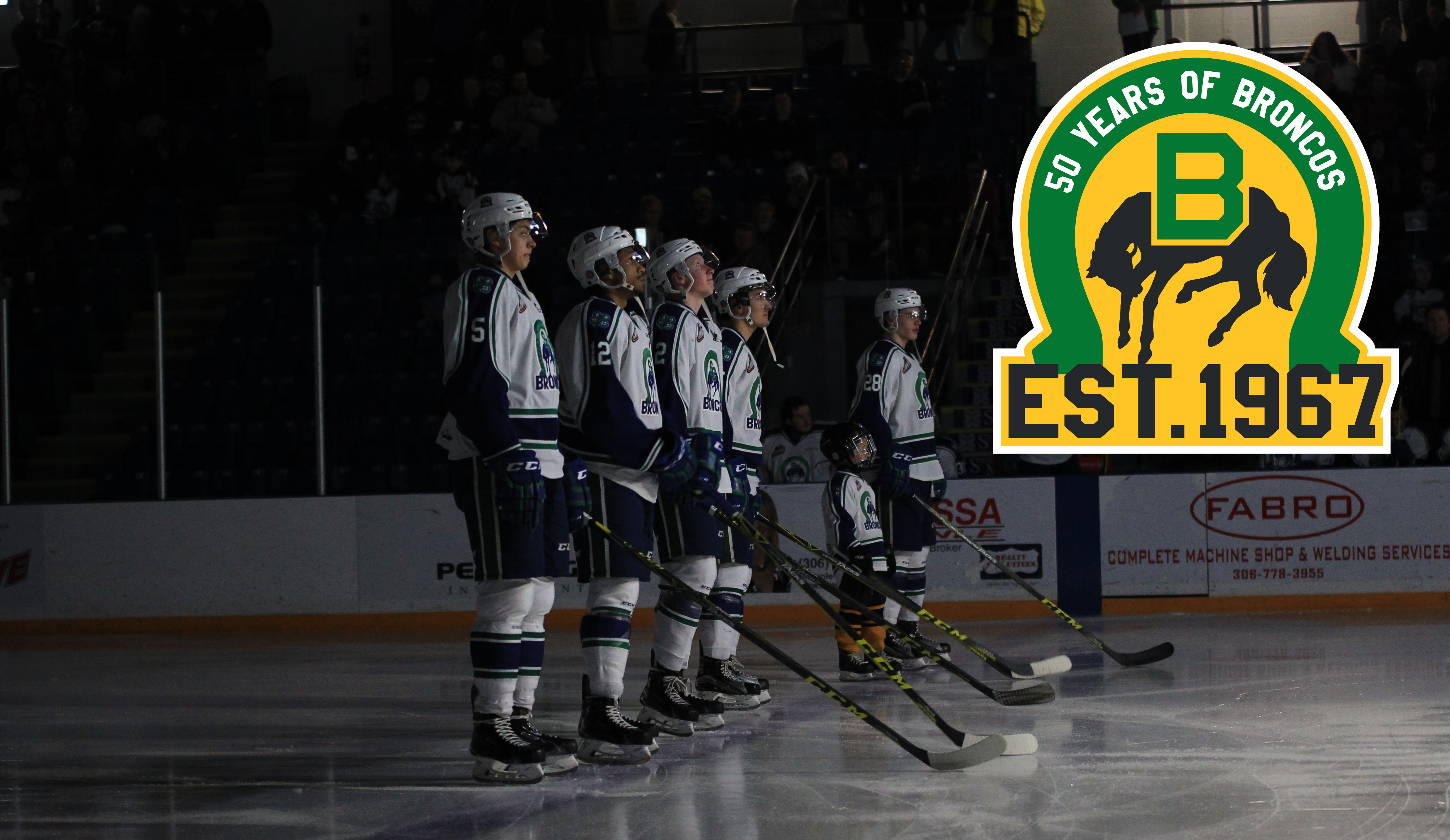 Broncos Unveil 50th Season Commemorative Logo - Swift Current Broncos