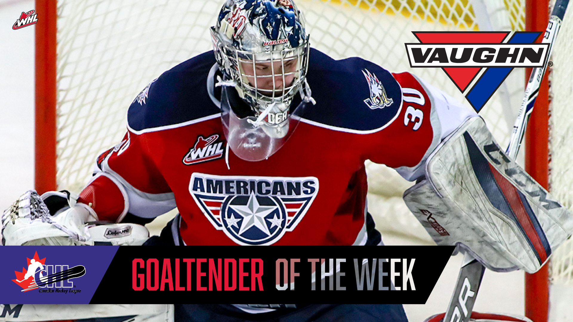 Patrick Dea Named CHL Goaltender of the Week - Tri-City Americans
