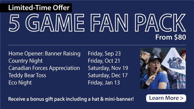 ROYALS' 5-GAME FAN PACK ON SALE NOW - Victoria Royals