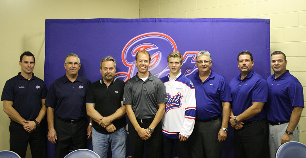 PATS OPEN CAMP BY SIGNING STEEL – WHL Prospects