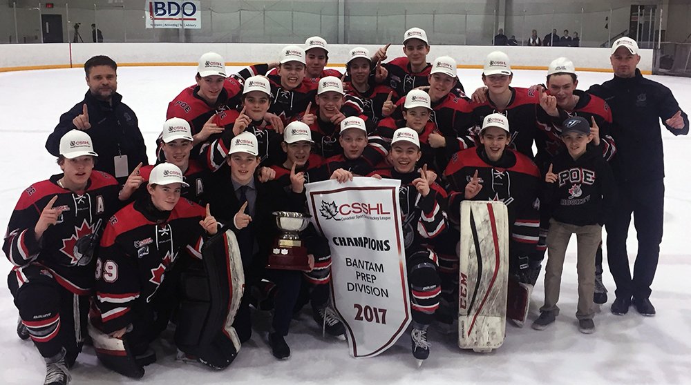 POE wins CSSHL Bantam Prep Championship after 7-1 win over Delta - WHL ...