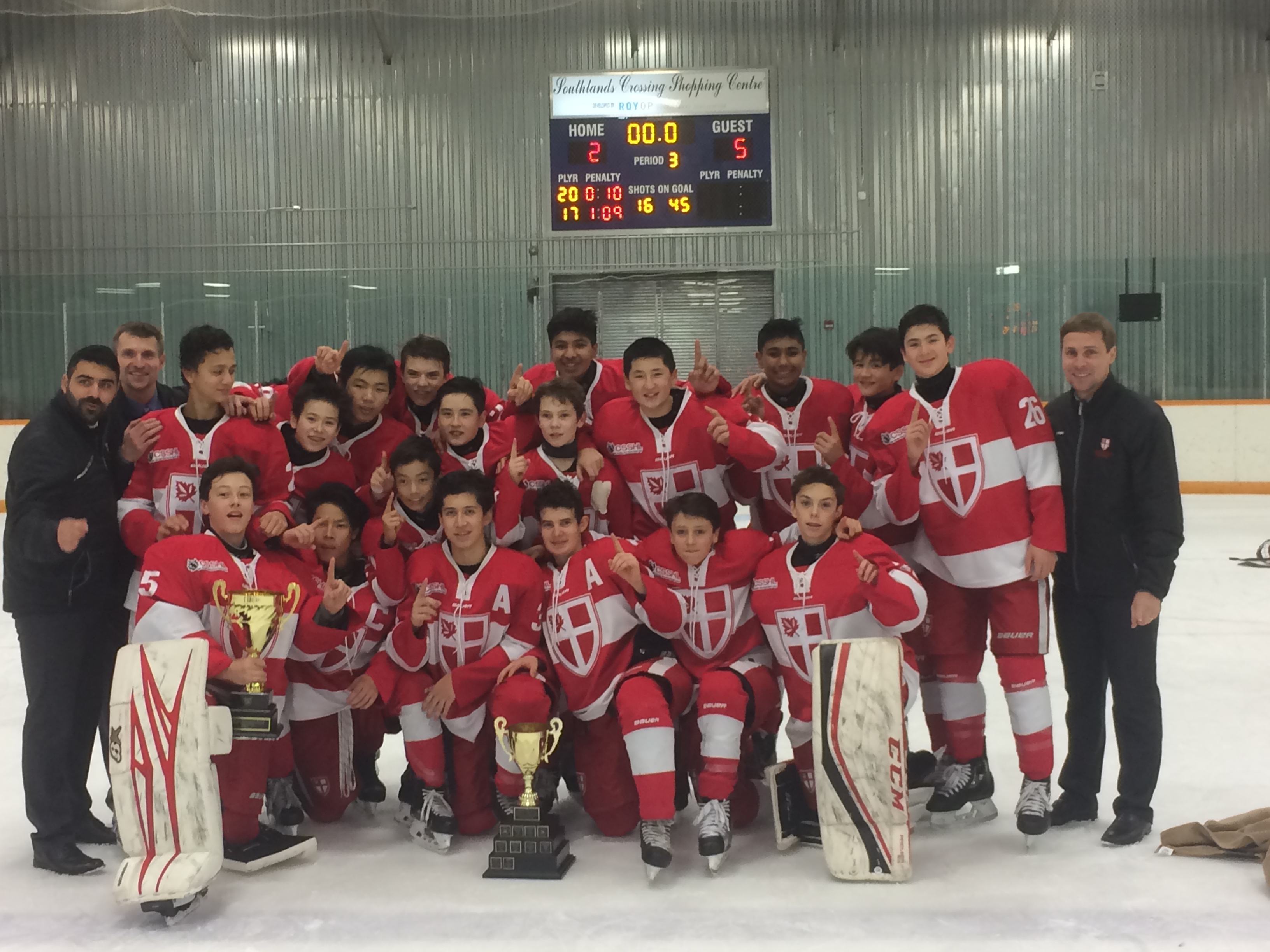 St. Georges School win 45th Hockey Hounds Major Bantam Hockey ...