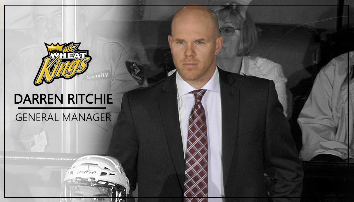 RITCHIE NAMED WHEAT KINGS GENERAL MANAGER - Brandon Wheat Kings