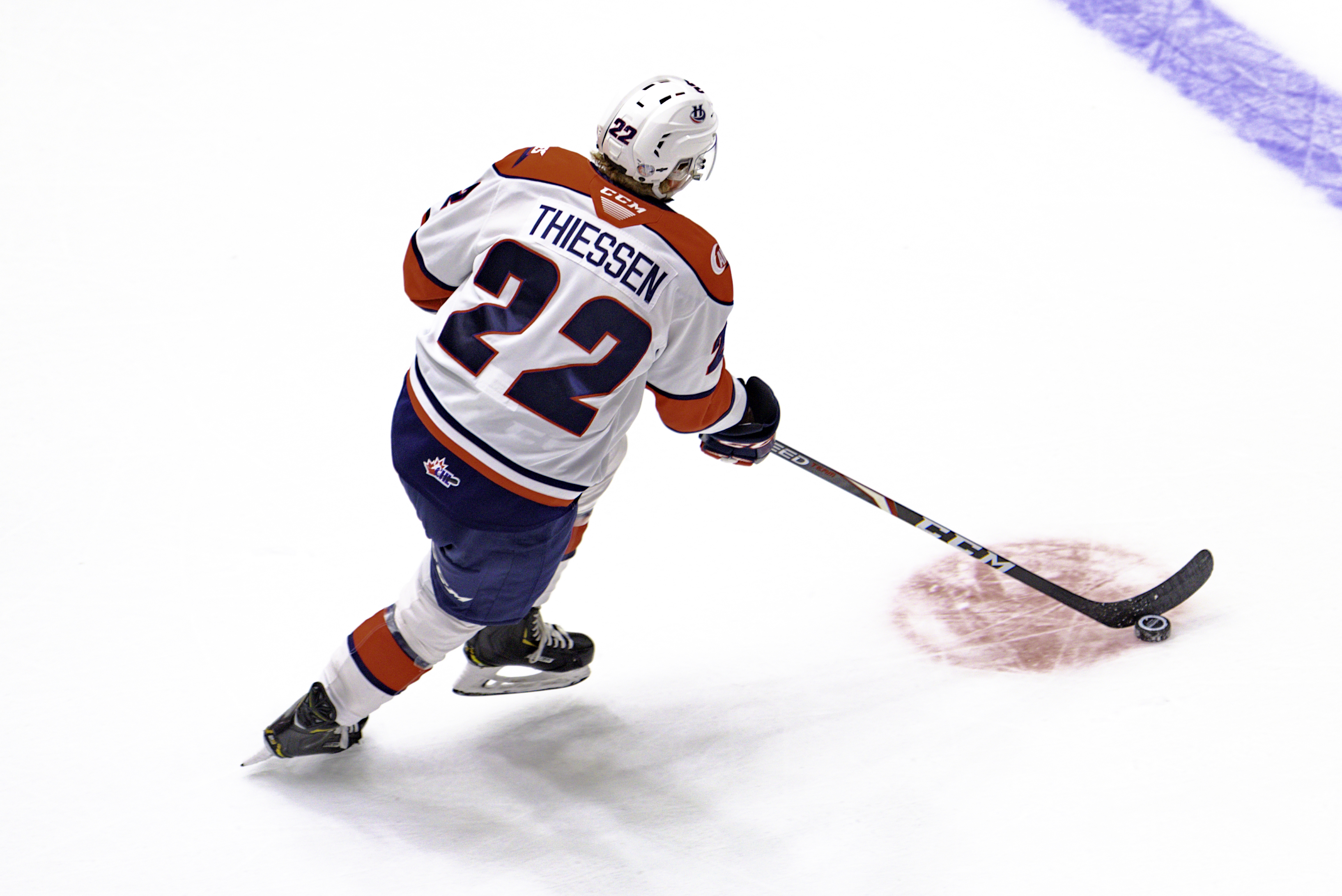 BRANDONITE THIESSEN ACQUIRED FROM LETHBRIDGE - Brandon Wheat Kings