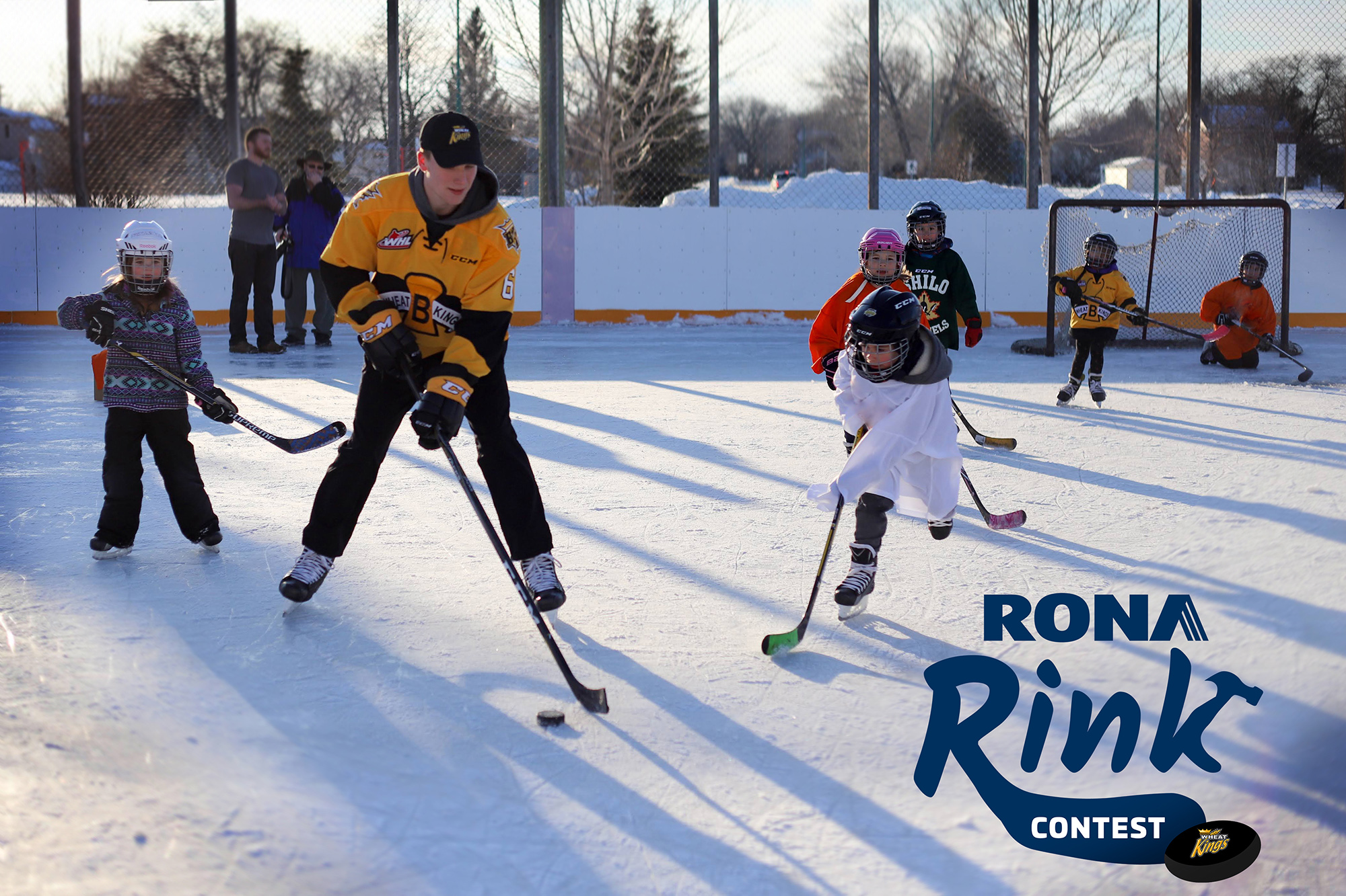 BUILD YOUR BACKYARD RINK WITH THE #RONARINK CONTEST - Brandon Wheat Kings