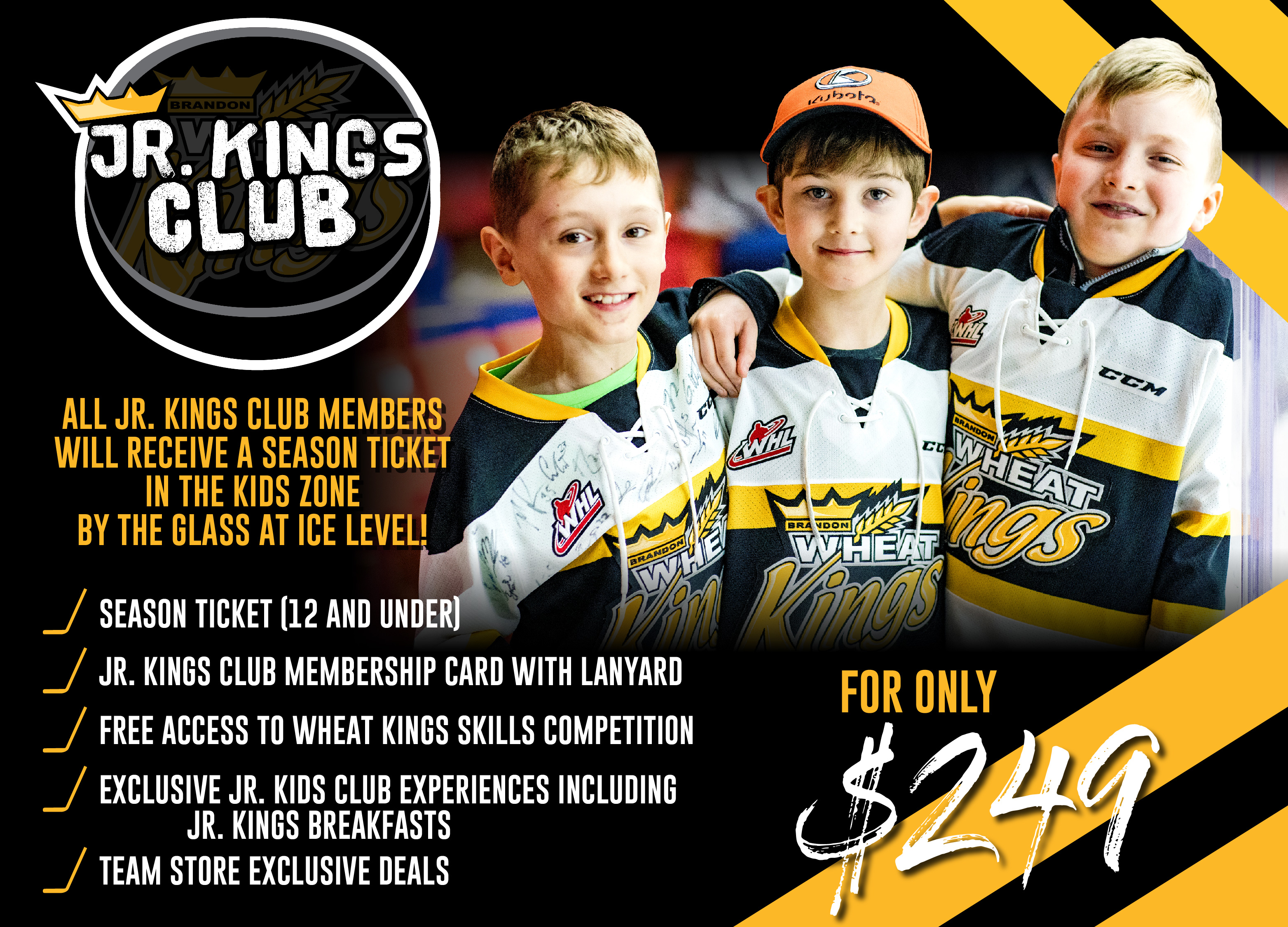 Introducing The New Jr. Kings Club For Kids - Brandon Wheat Kings