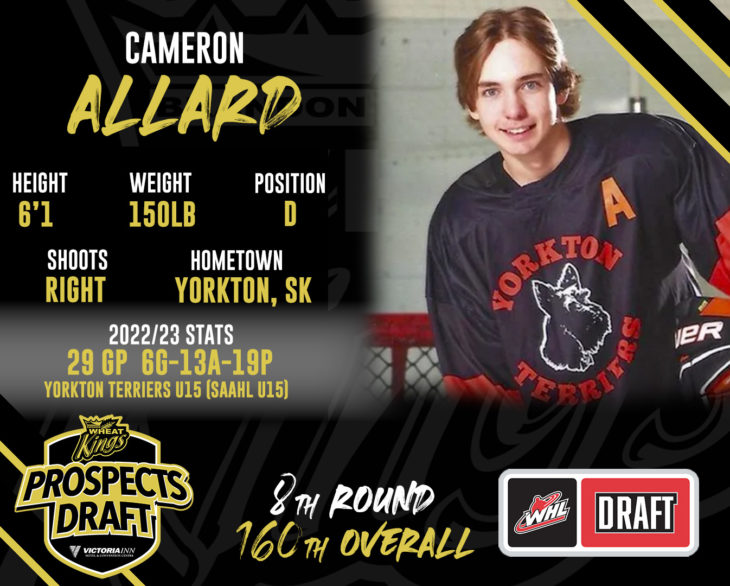 2023 Prospects Draft Tracker - Brandon Wheat Kings