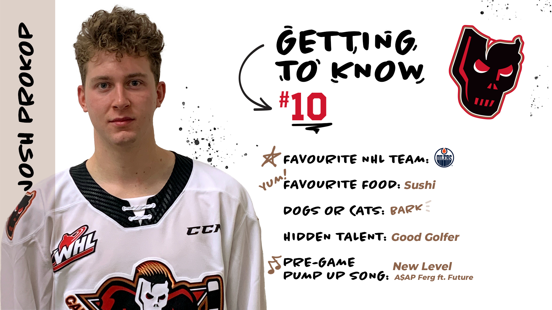 Get To Know Q&A - Josh Prokop - Calgary Hitmen