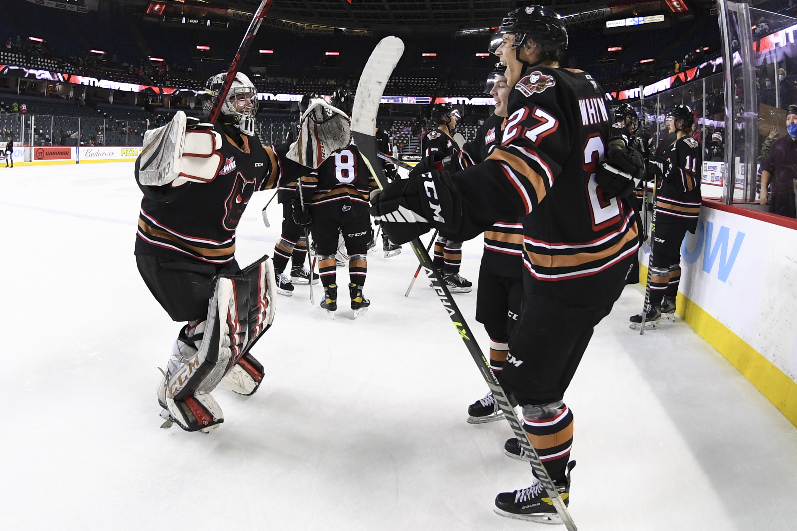 Calgary Hitmen Score Seven In Win Over The Moose Jaw Warriors - Calgary ...