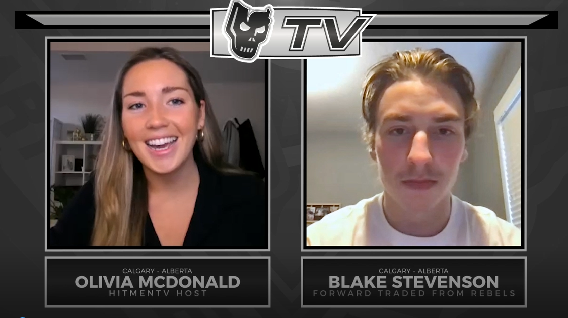 Get To Know Forward Blake Stevenson - Calgary Hitmen