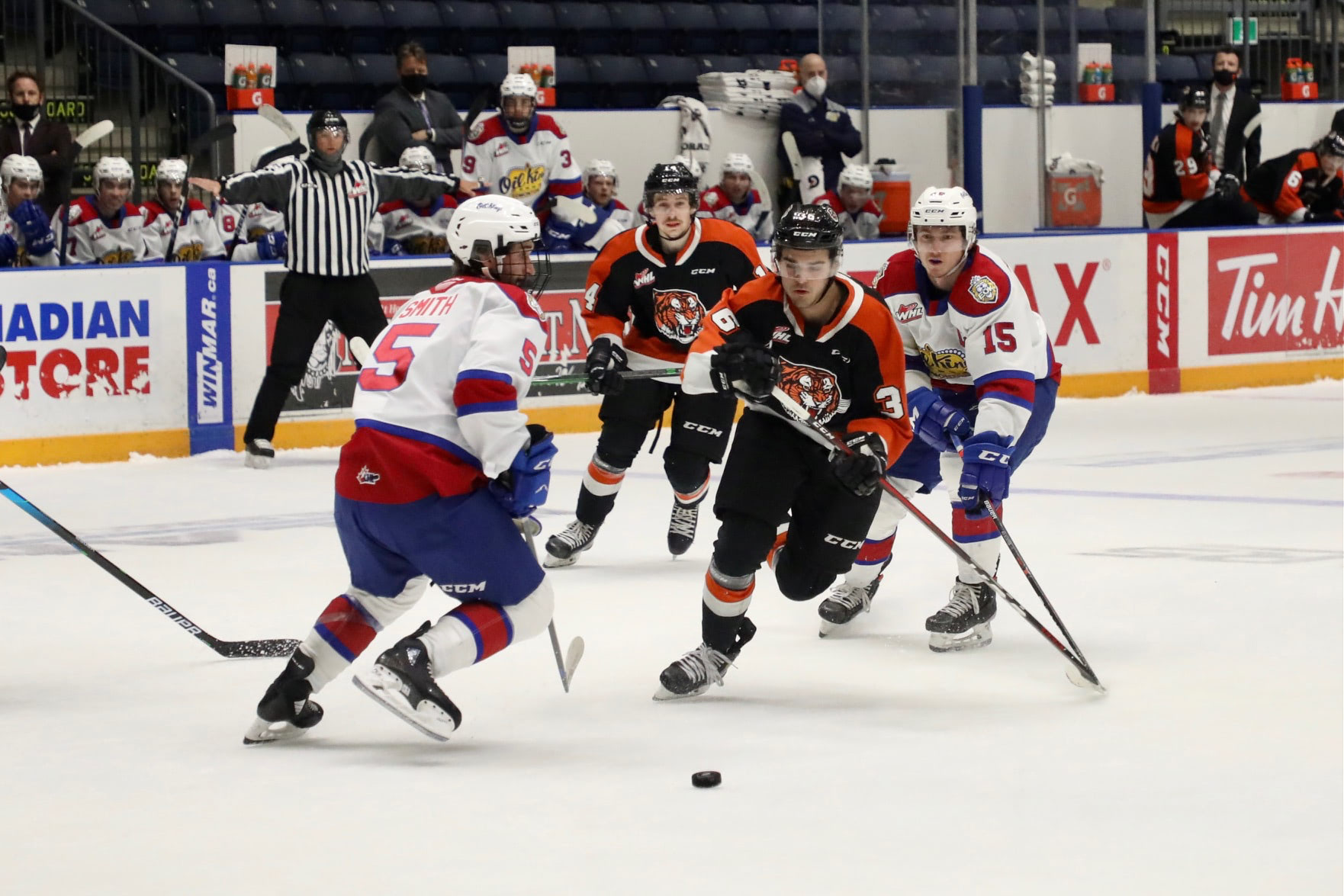 GAME SUMMARY: Cap, Atkinson and Oliver guide Oil Kings to 20th win in ...
