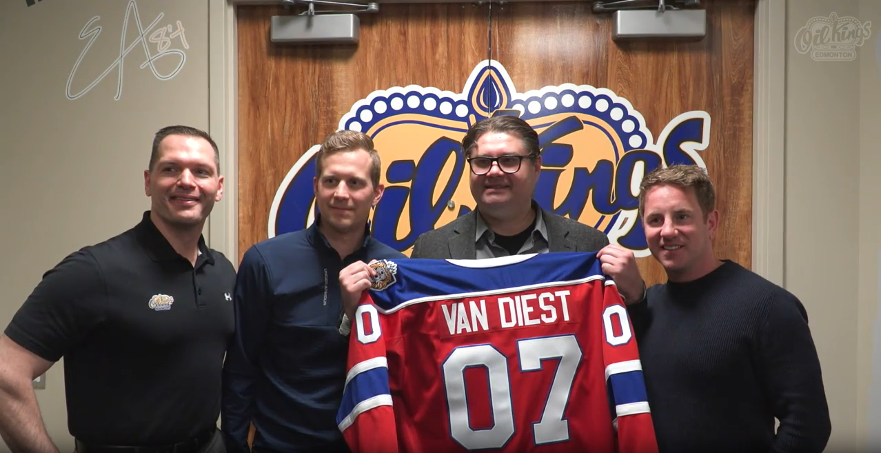 FEATURE: Oil Kings honour John Sexsmith and Derek Van Diest - Edmonton Oil Kings
