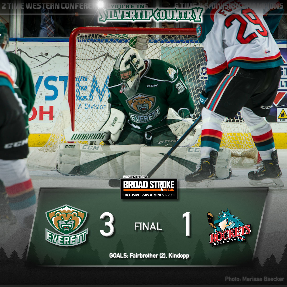 TIPS WIN » To The Max - Everett Silvertips