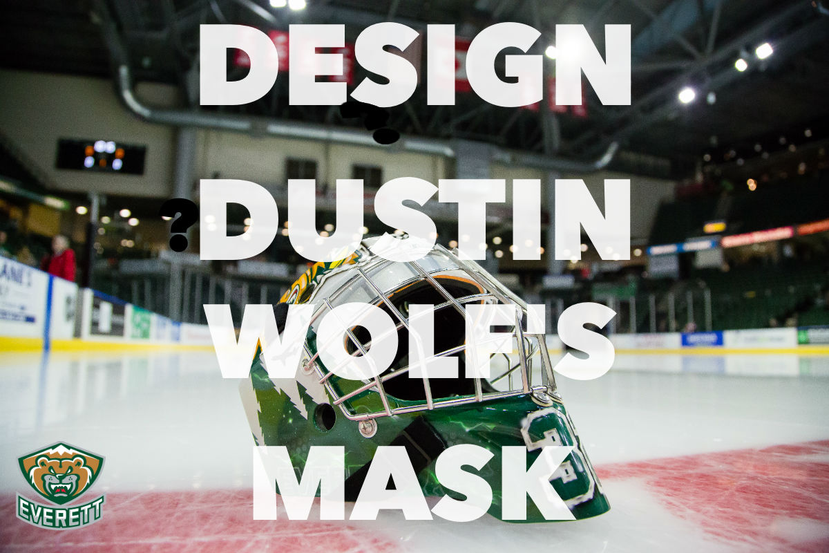 DESIGN MY MASK » Dustin Wolf - Everett Silvertips