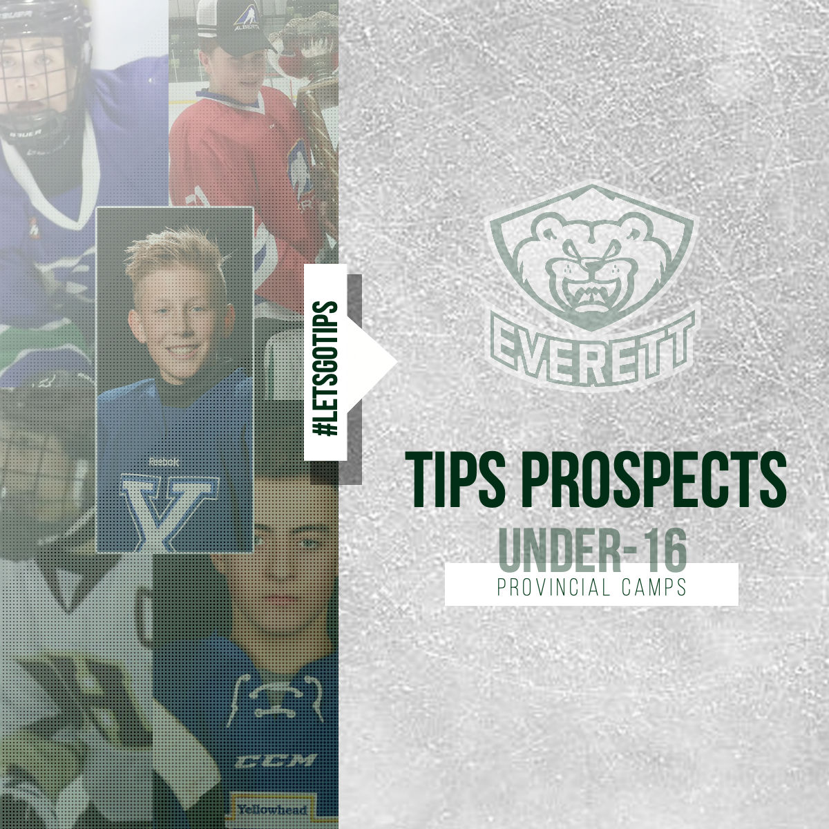 Six Tips Represented in U16 Camps - Everett Silvertips