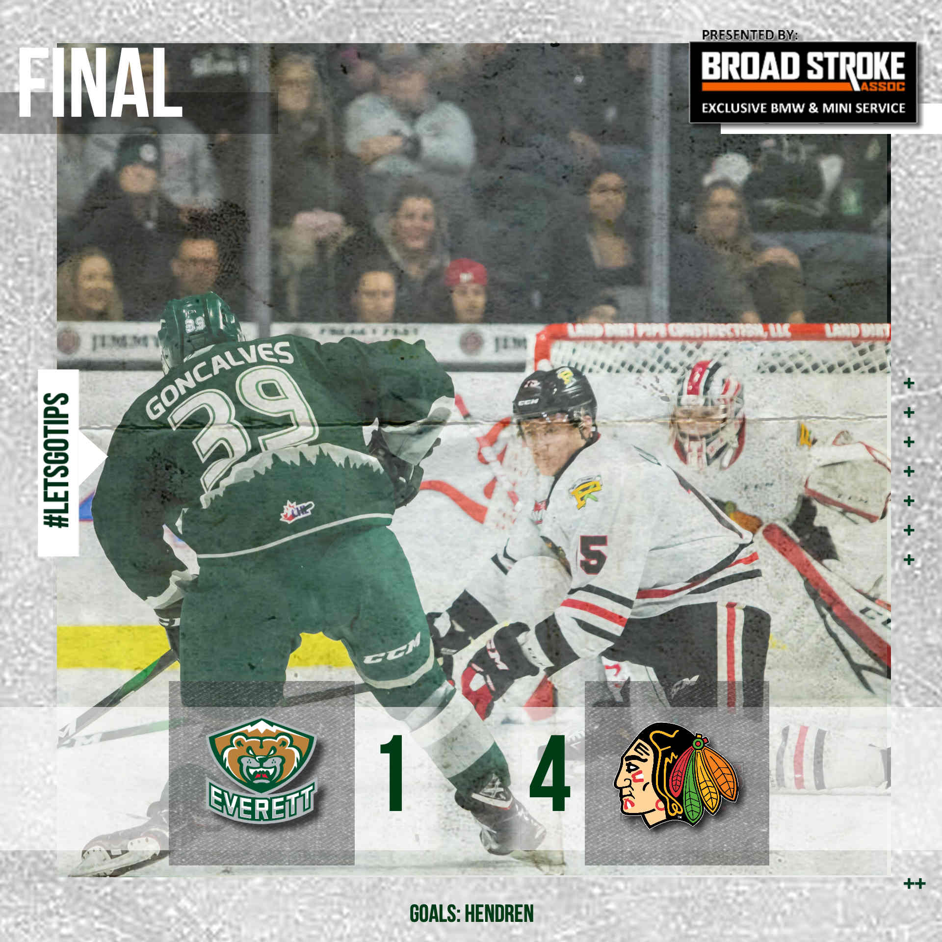 RECAP // Tips Fall to Winterhawks - Everett Silvertips