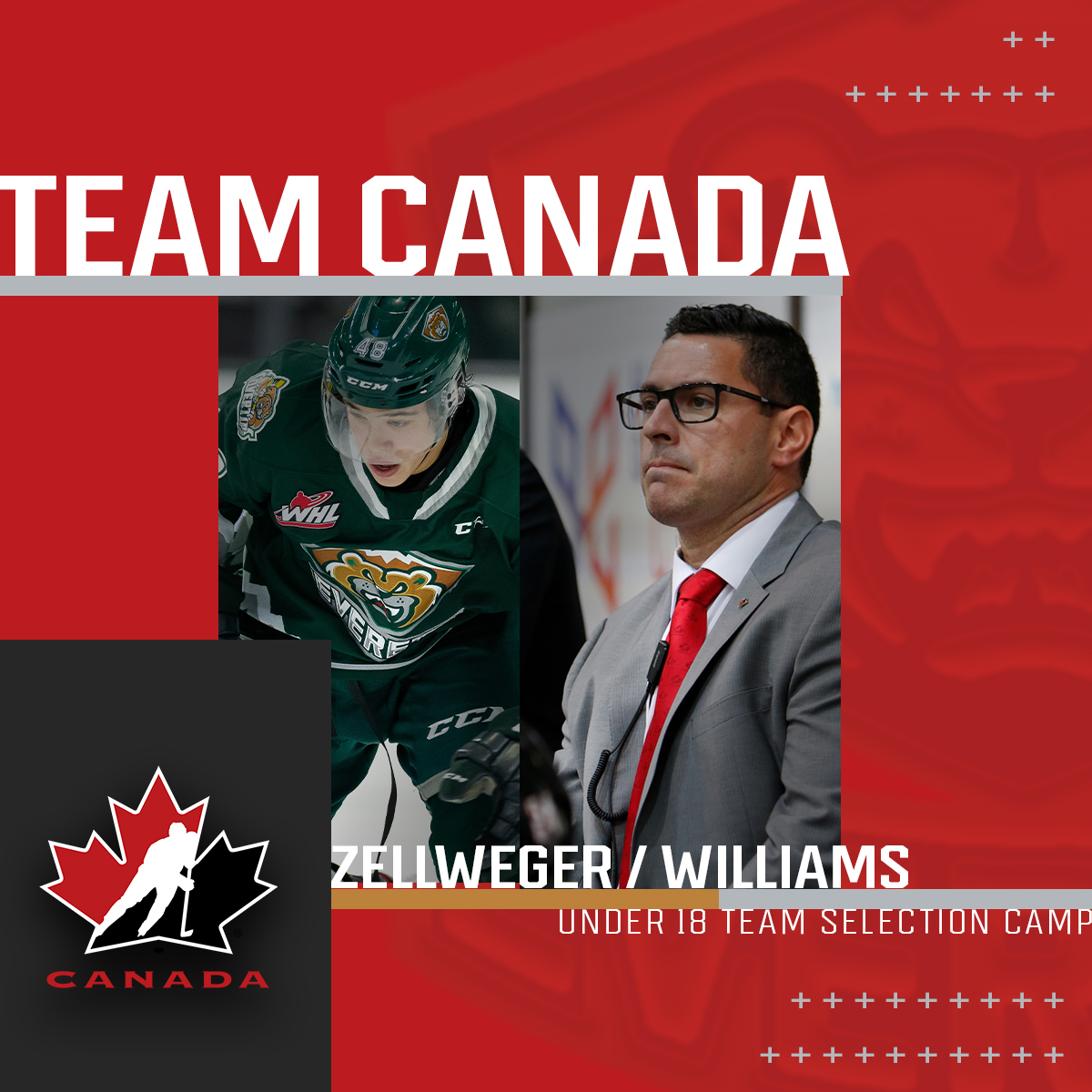 TEAM CANADA, TIPS RECOGNITION - Everett Silvertips