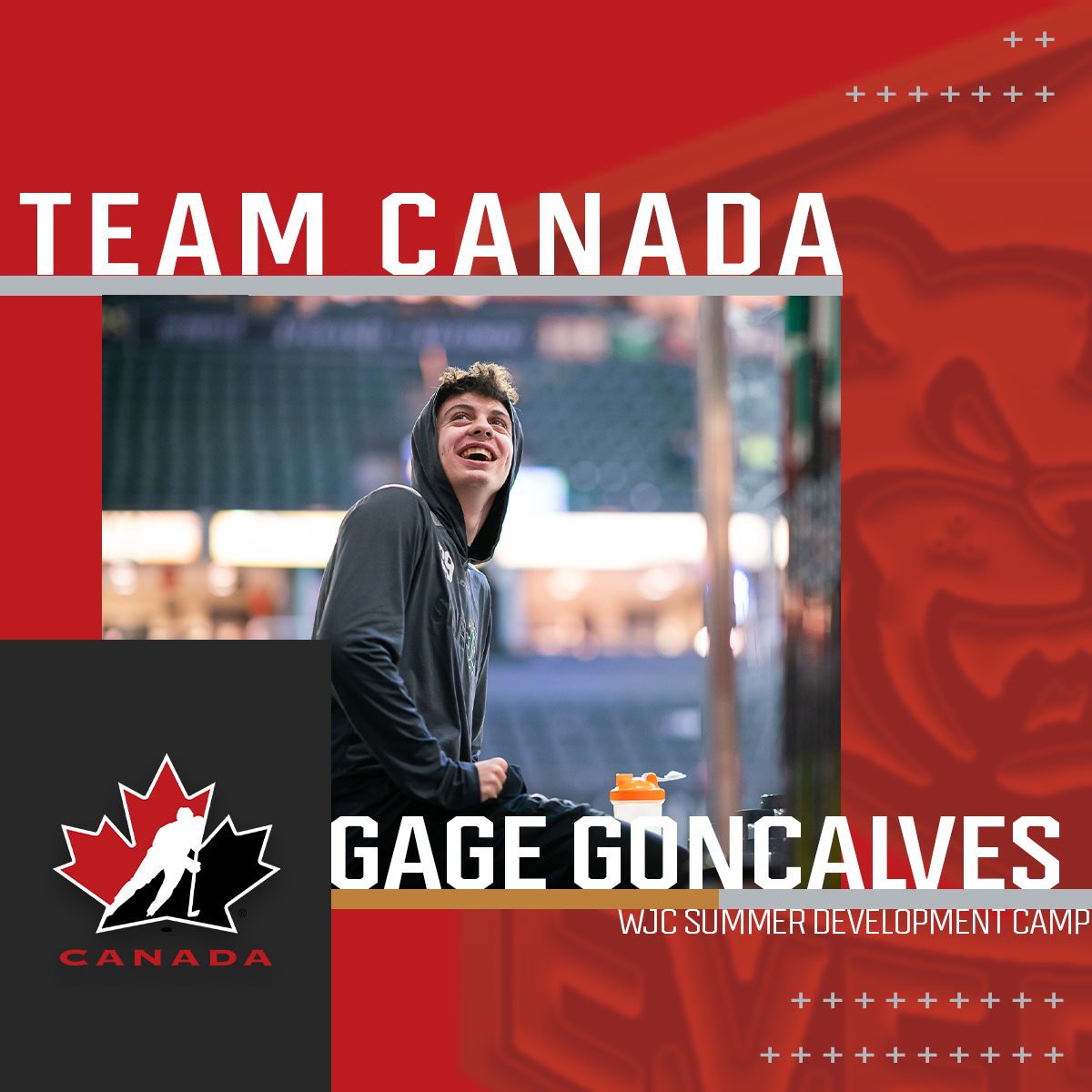 TEAM CANADA // Goncalves to WJC Summer Development Camp - Everett Silvertips