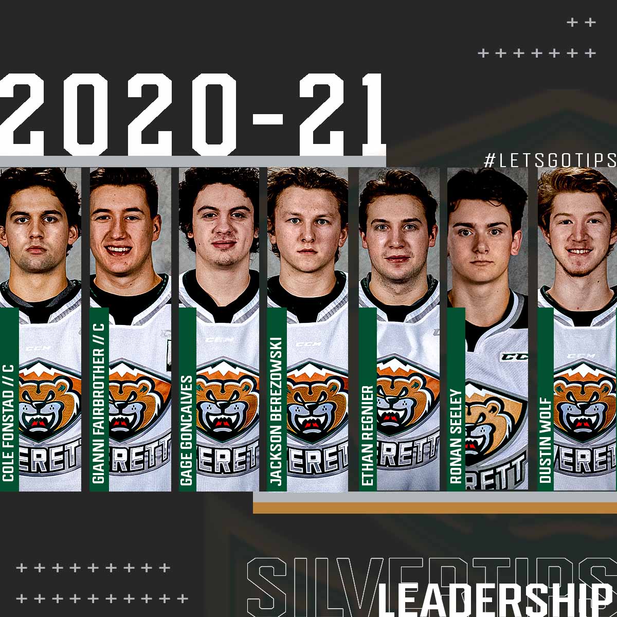 Silvertips Leadership Group, 2020-21 Announced - Everett Silvertips