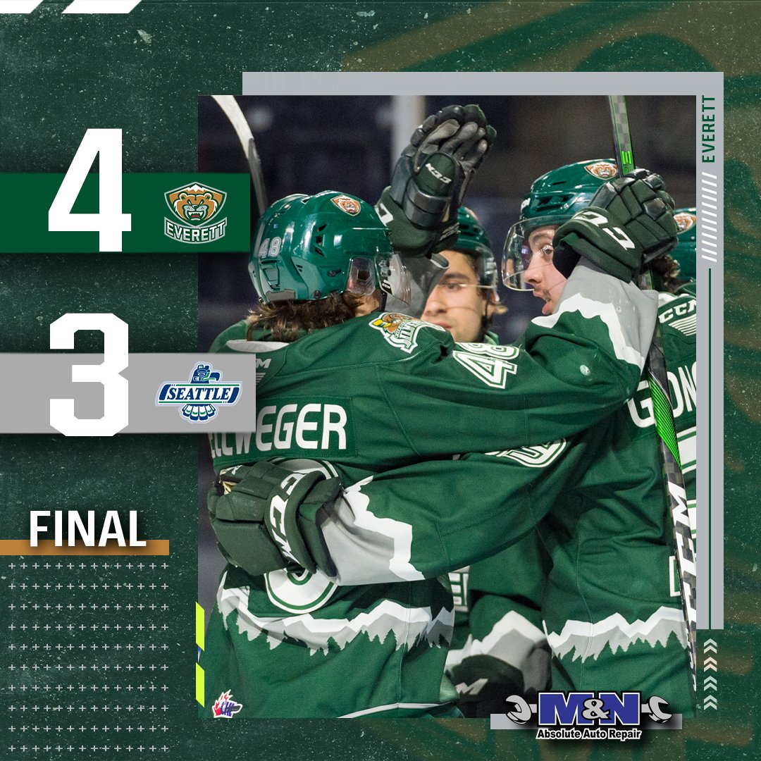 TIPS WIN » No Pressure, Gage - Everett Silvertips