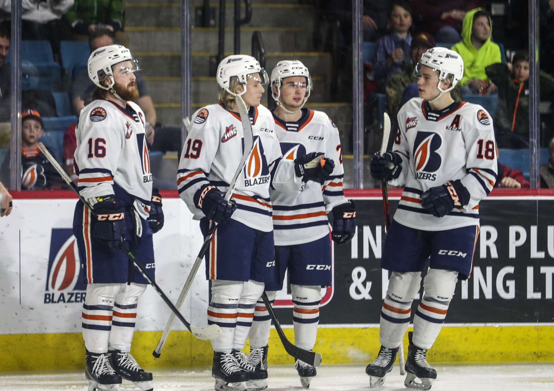 BLAZERS WIN 6-3 OVER COUGARS - Kamloops Blazers