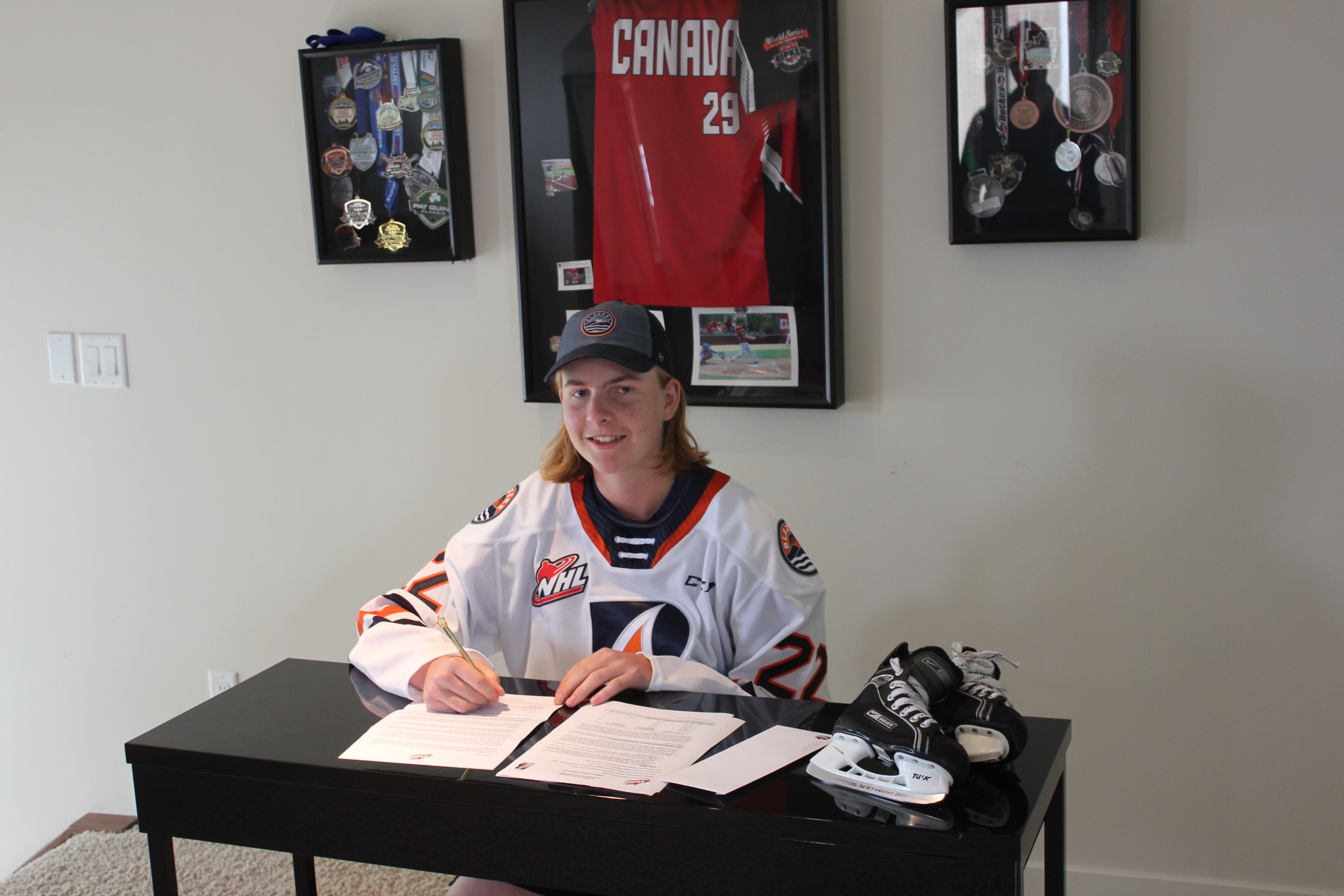 BLAZERS SIGN FORWARD NATHAN BEHM - Kamloops Blazers