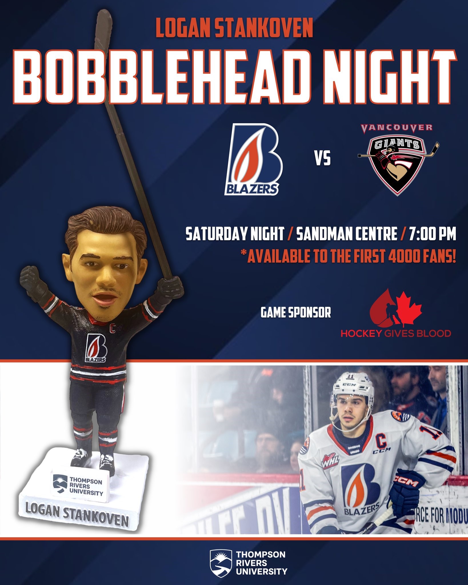 LOGAN STANKOVEN BOBBLEHEAD NIGHT, POST GAME AUTOGRAPHS TONIGHT ...