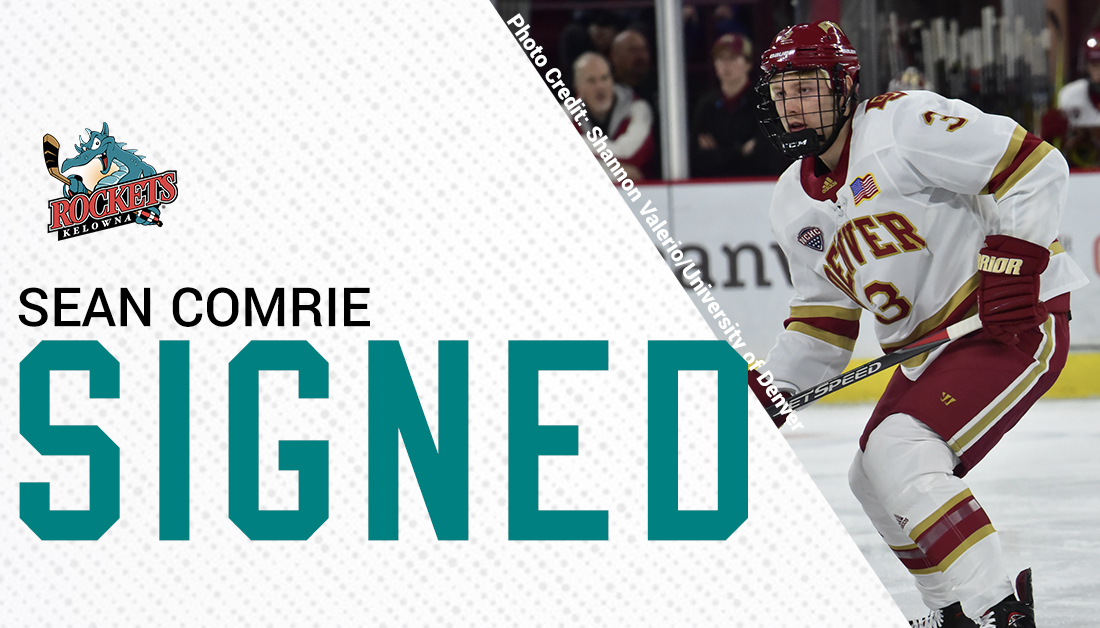 Comrie signs with Rockets - Kelowna Rockets