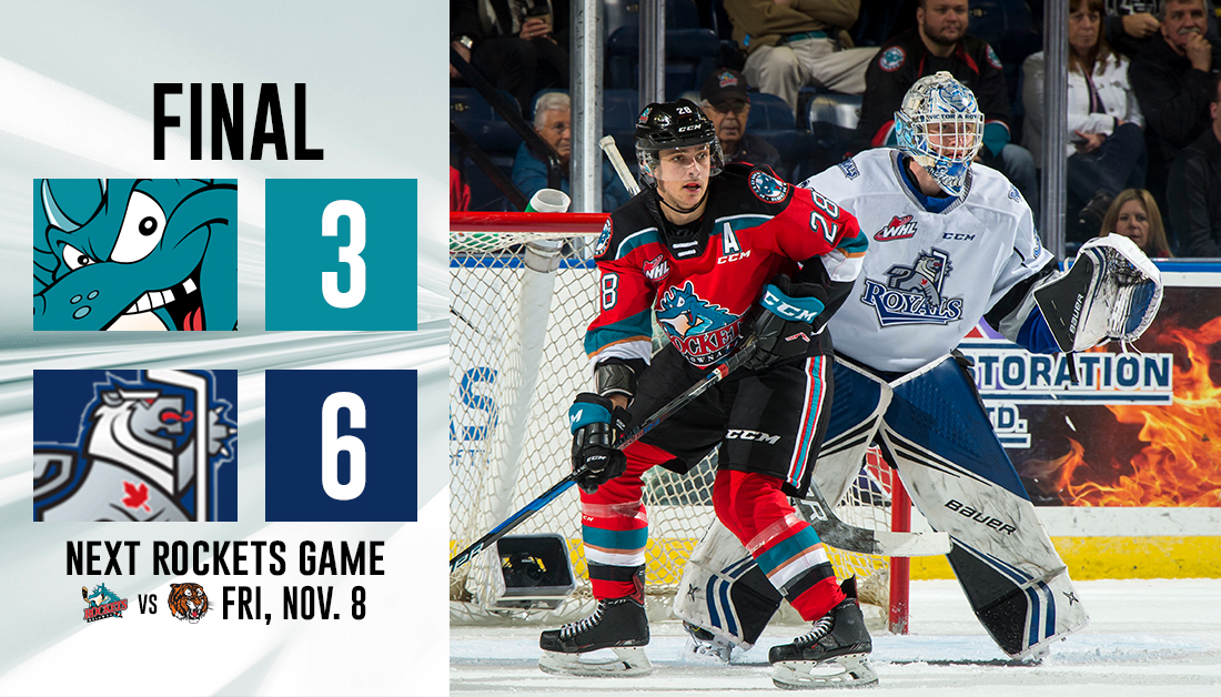 Rocket Recap: Royals drop Rockets - Kelowna Rockets