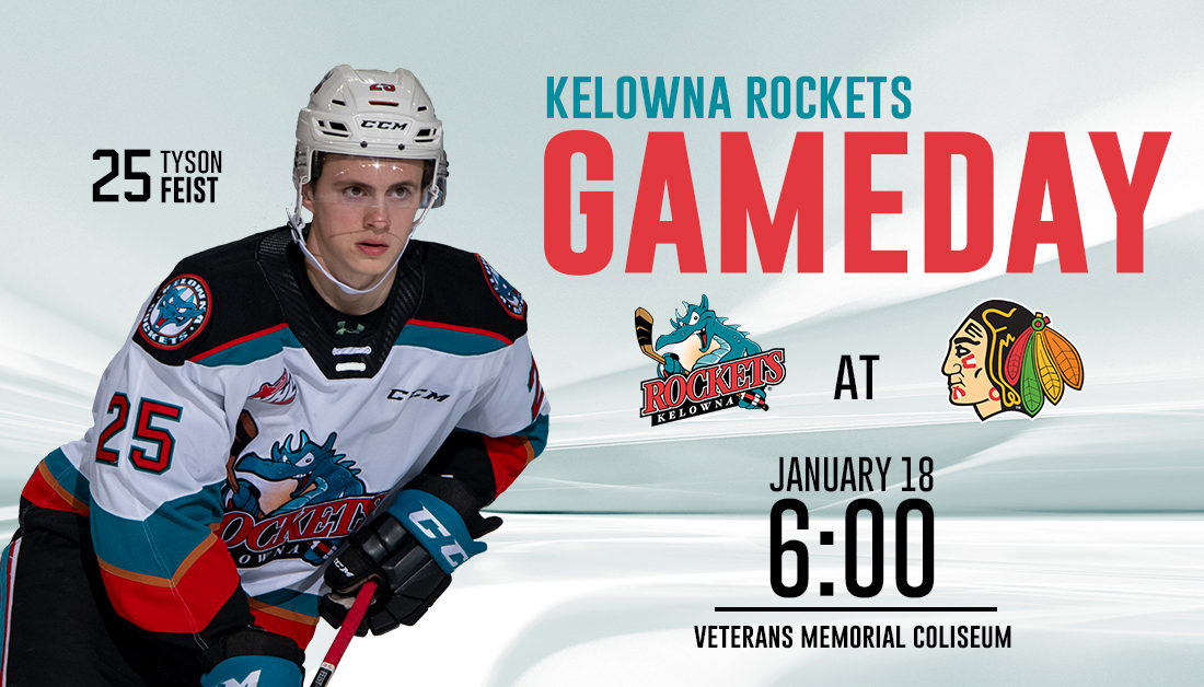 Game Notes: Rockets at Winterhawks - Kelowna Rockets