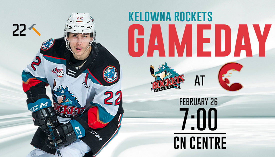 Game Notes: Rockets at Cougars - Kelowna Rockets