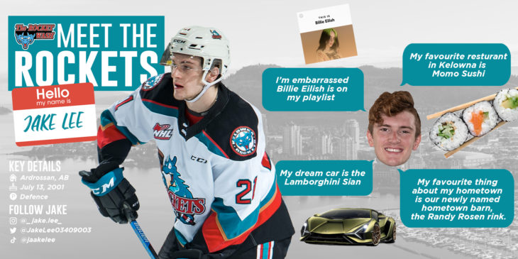 Meet the Rockets: Jake Lee - Kelowna Rockets