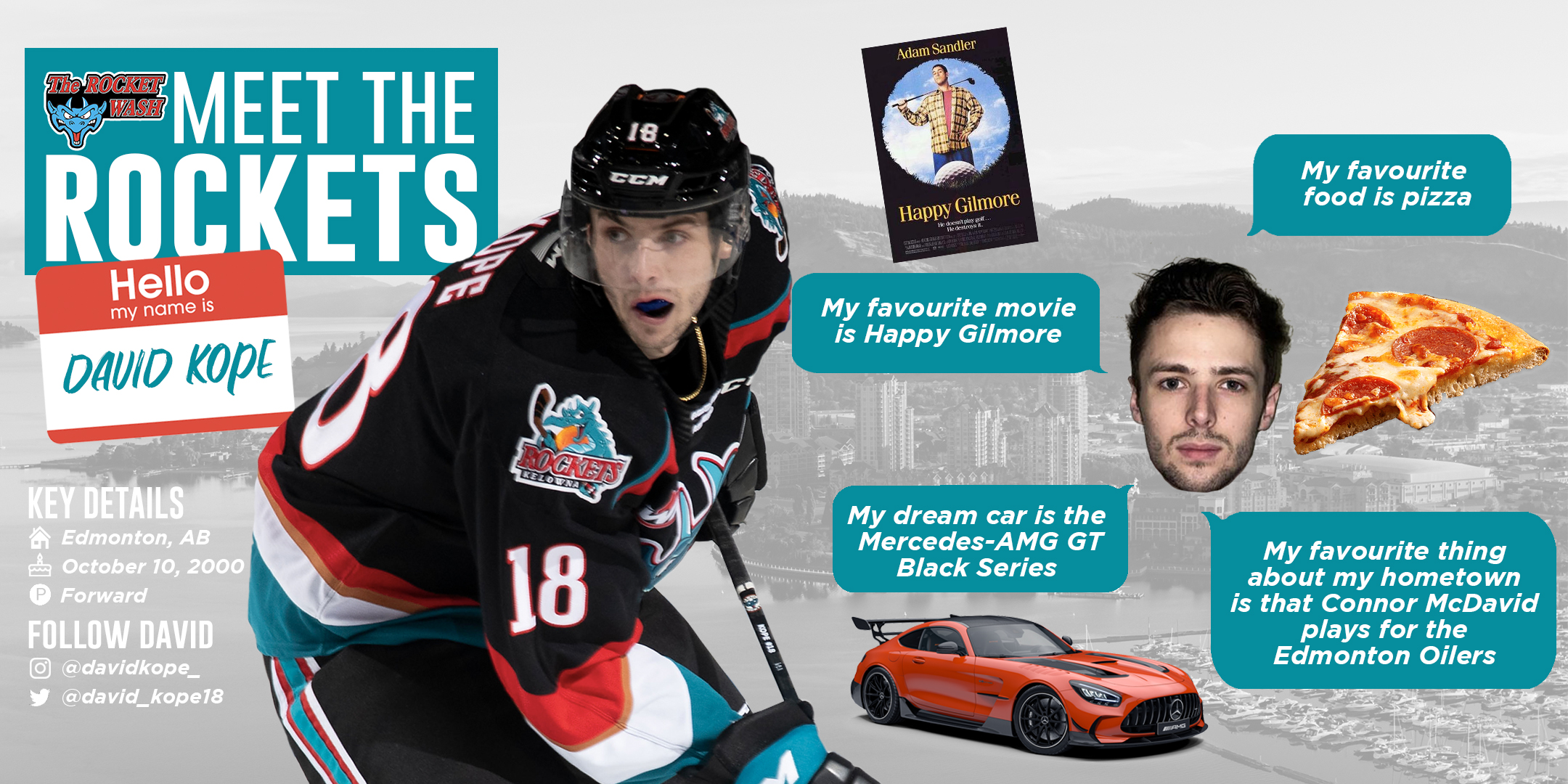 Meet the Rockets: David Kope - Kelowna Rockets