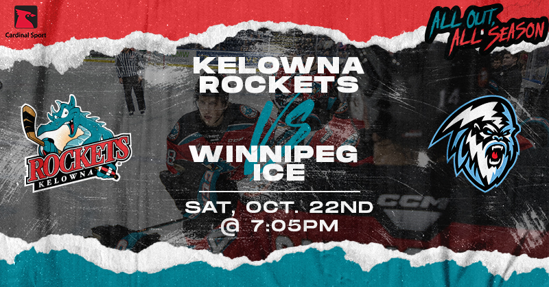 Preview: Winnipeg at Kelowna 10/22/22 - Kelowna Rockets