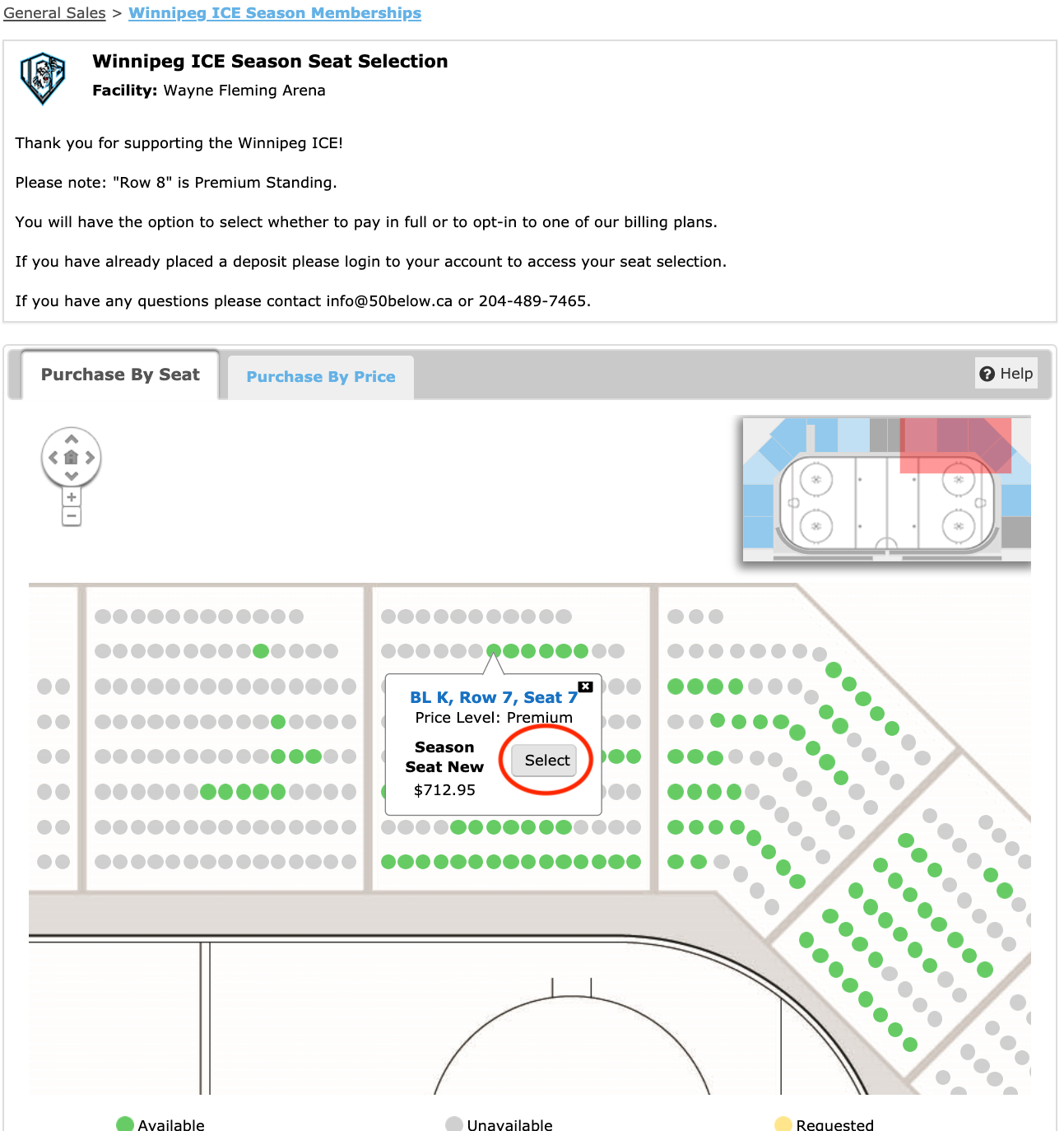 Step-by-Step Instructions for Purchasing Season Seat Memberships - Wenatchee Wild