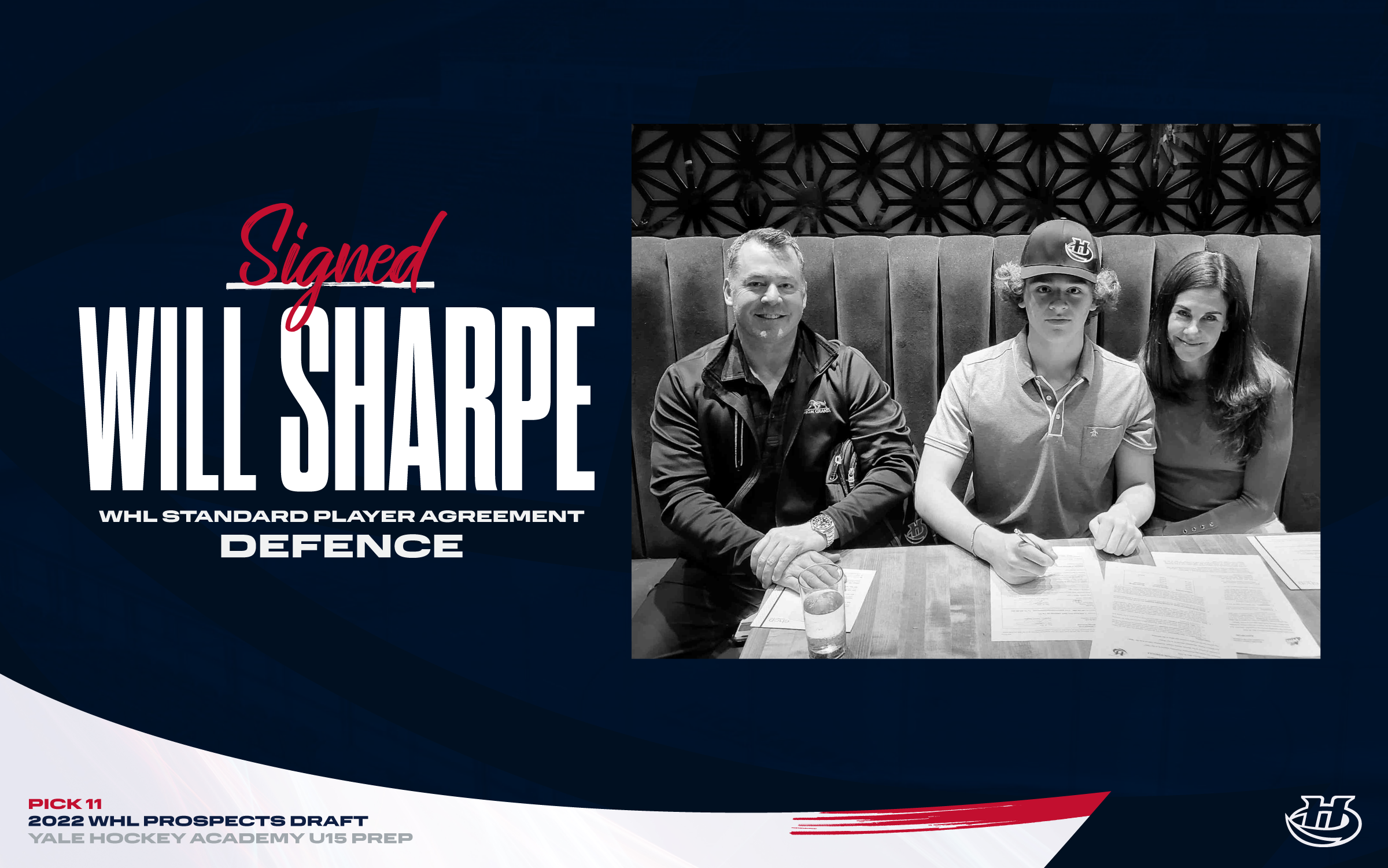 Sharpe Signs with Hurricanes - Lethbridge Hurricanes
