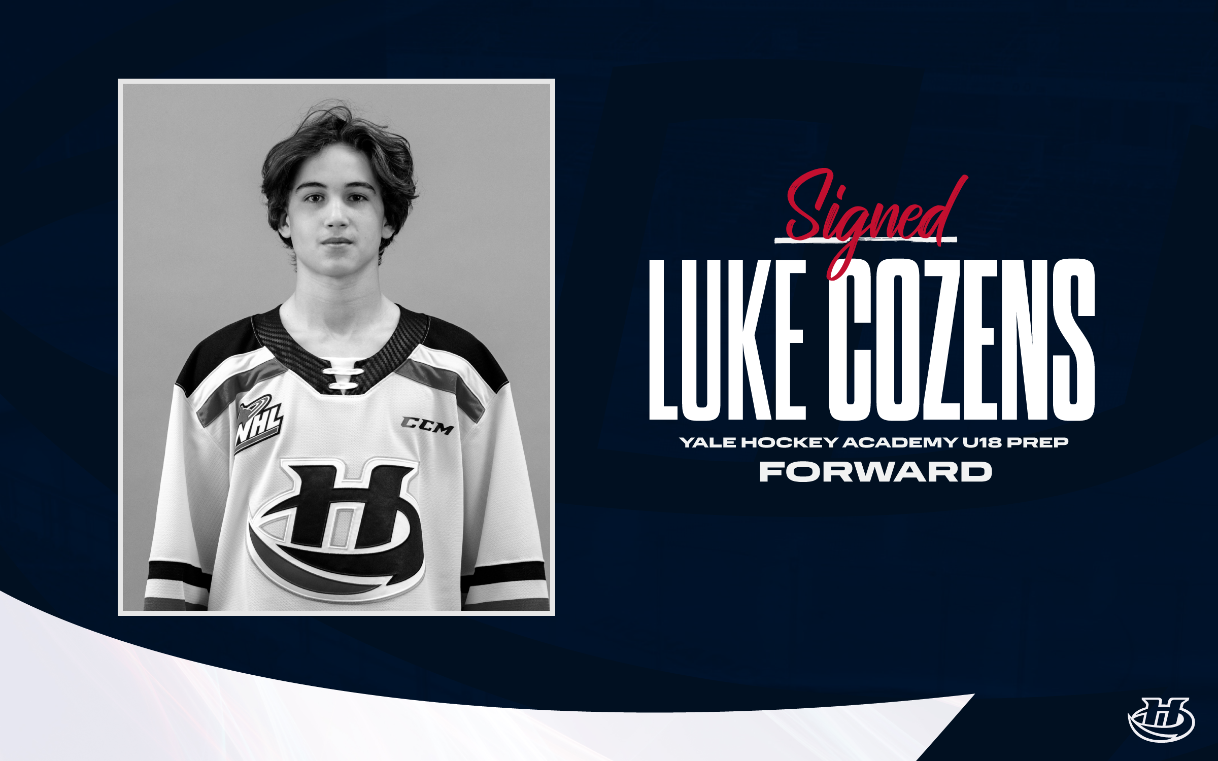 Hurricanes Sign Luke Cozens - Lethbridge Hurricanes