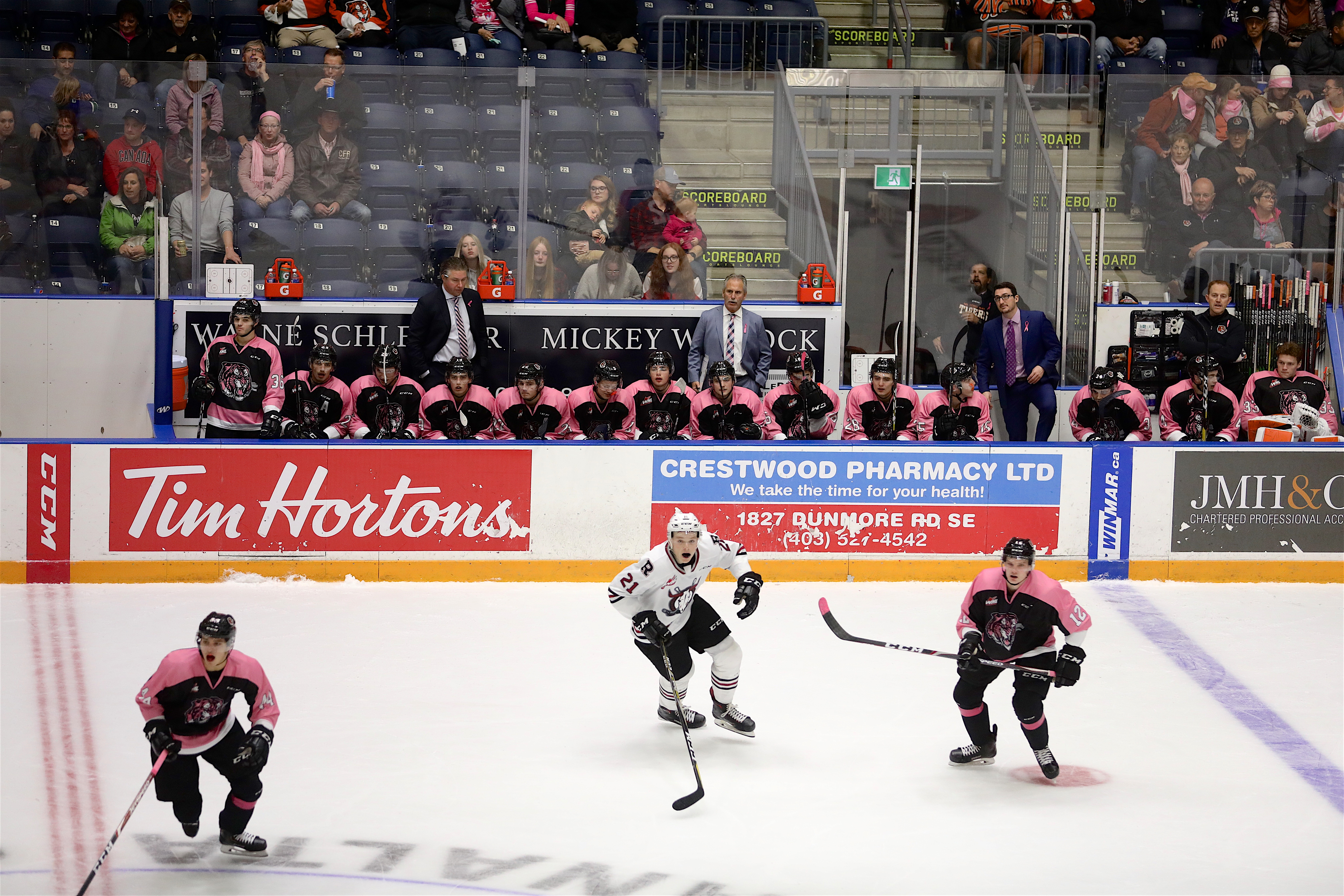 PINK IN THE RINK A SUCCESS - Medicine Hat Tigers
