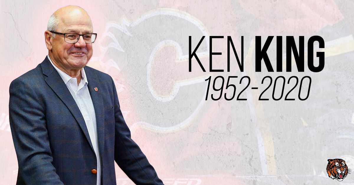 KEN KING 1952-2020 - Medicine Hat Tigers