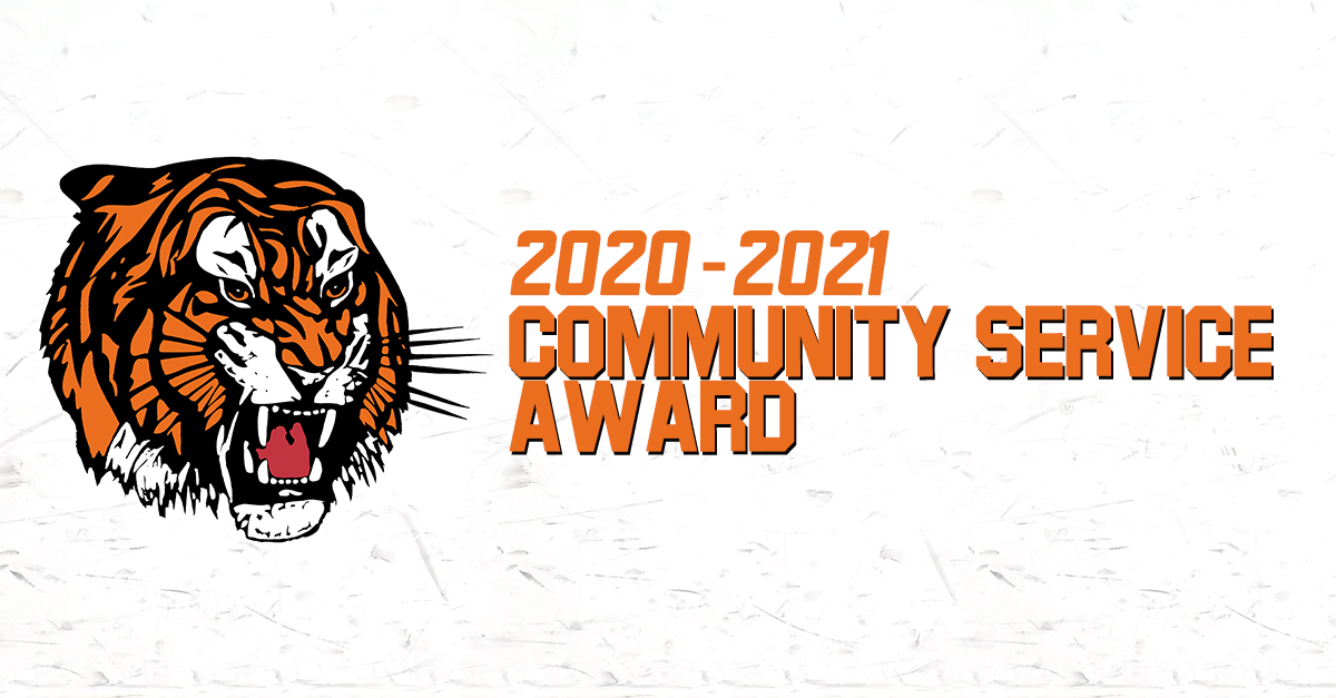 COMMUNITY SERVICE AWARD - Medicine Hat Tigers