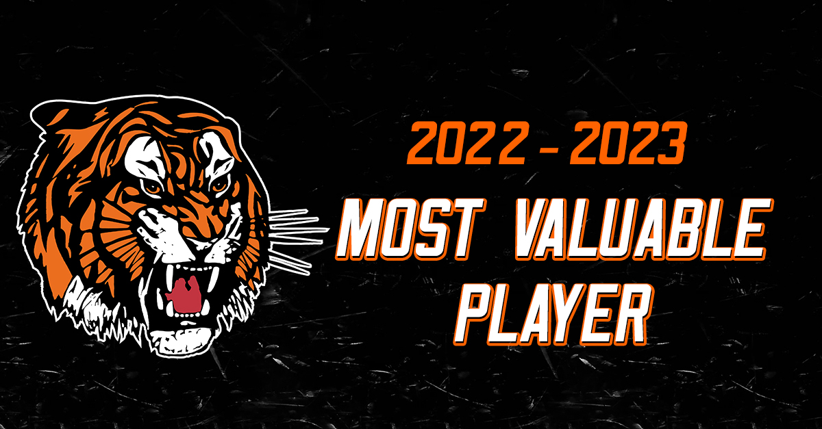 2022-23 MOST VALUABLE PLAYER AWARD - Medicine Hat Tigers