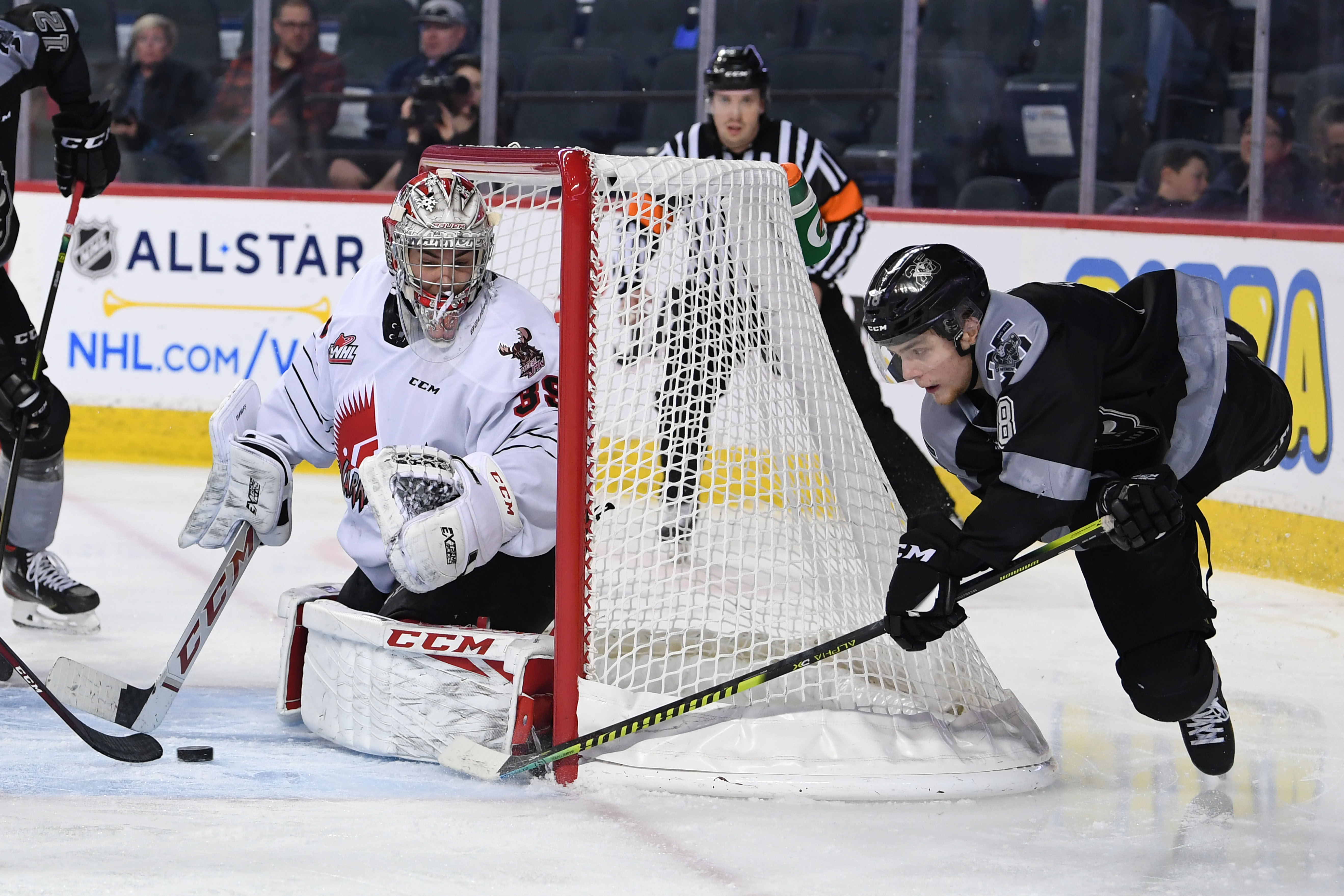 Weekend road trip ends with Sunday loss in Calgary - Moose Jaw Warriors