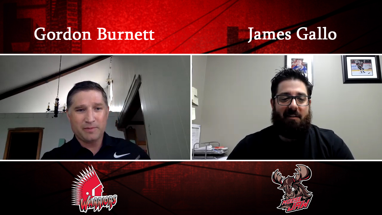 VIDEO: Gordon Burnett Zoom Interview - Moose Jaw Warriors