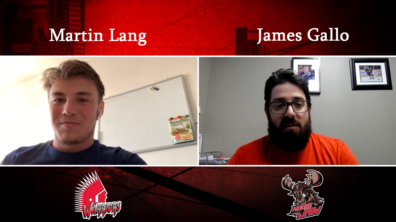 VIDEO: Martin Lang Zoom Interview July 13th, 2020 - Moose Jaw Warriors