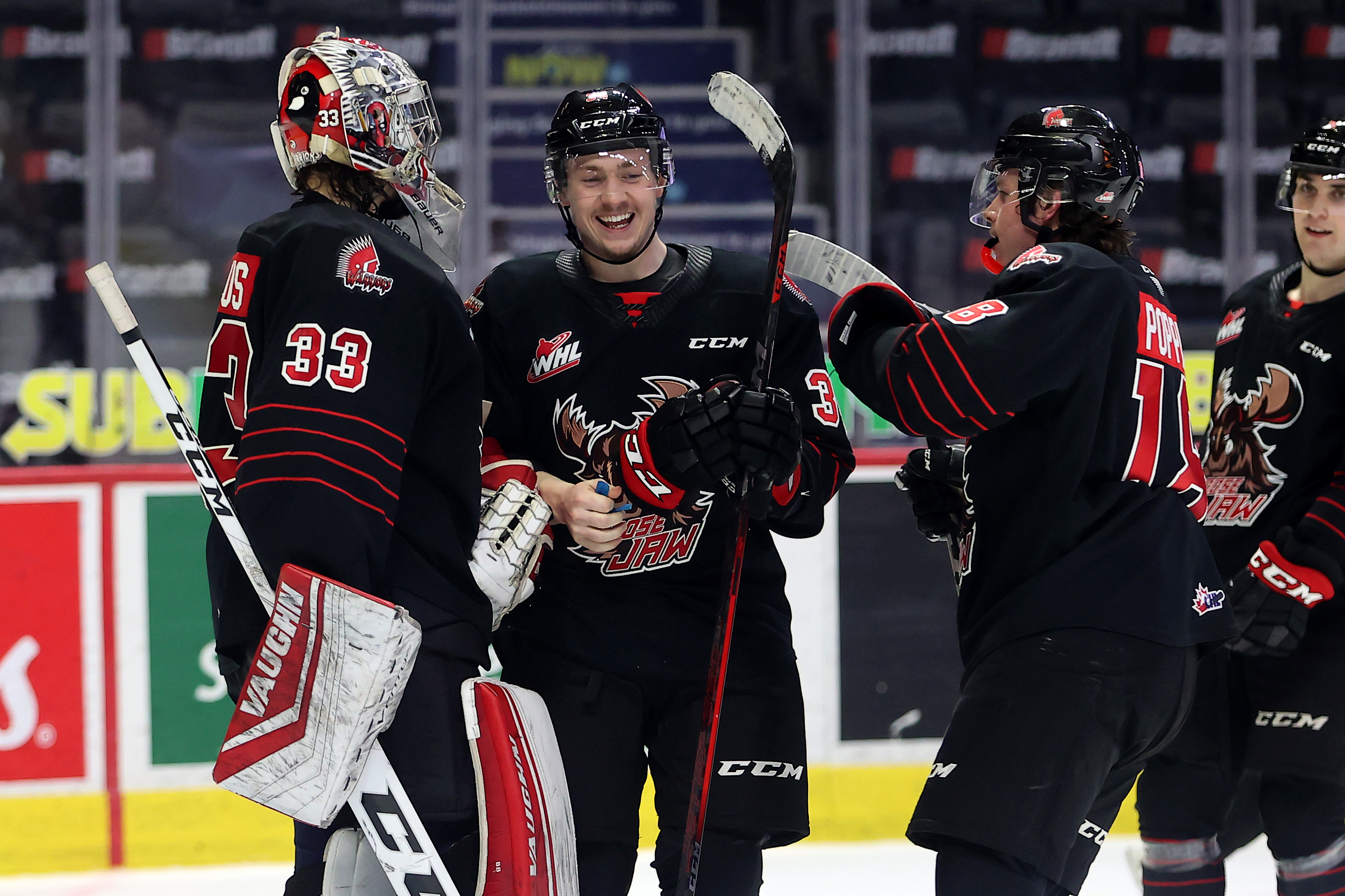Bilous and Warriors blank Blades - Moose Jaw Warriors