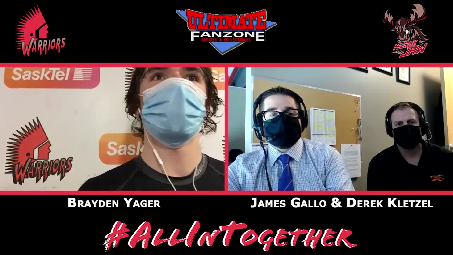 Ultimate Fan Zone Post-Game Interview - Brayden Yager - Moose Jaw Warriors