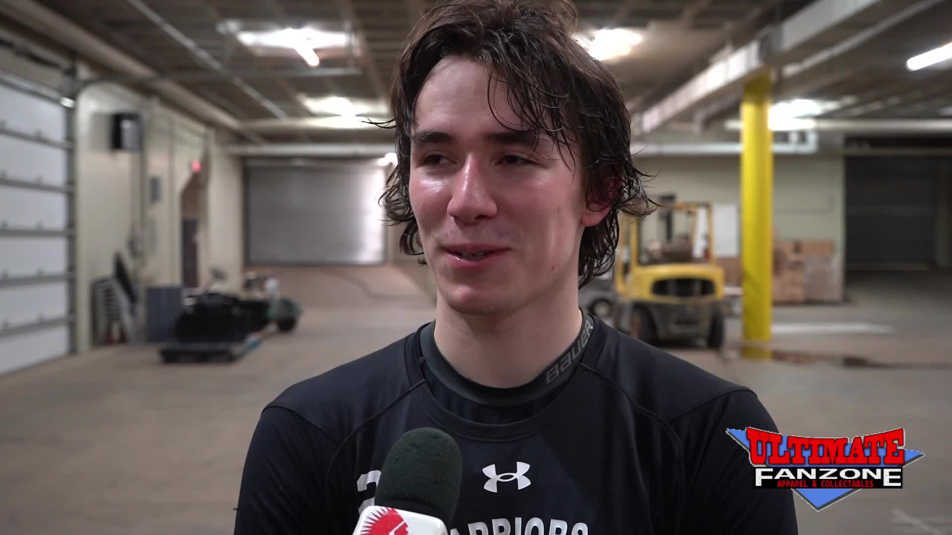 Ultimate Fan Zone Post-Game Interview - Brayden Yager - Mar. 15 - Moose ...