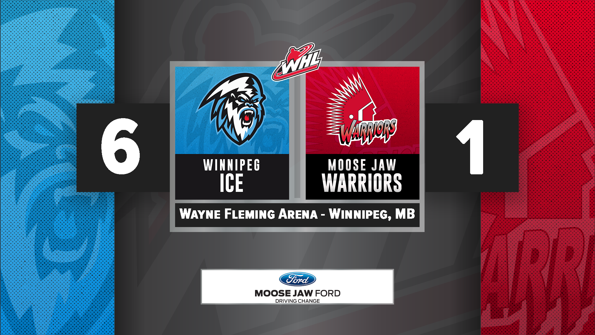 Moose Jaw Ford Highlights - Warriors (1) @ Winnipeg (6) - Game 1 - May ...