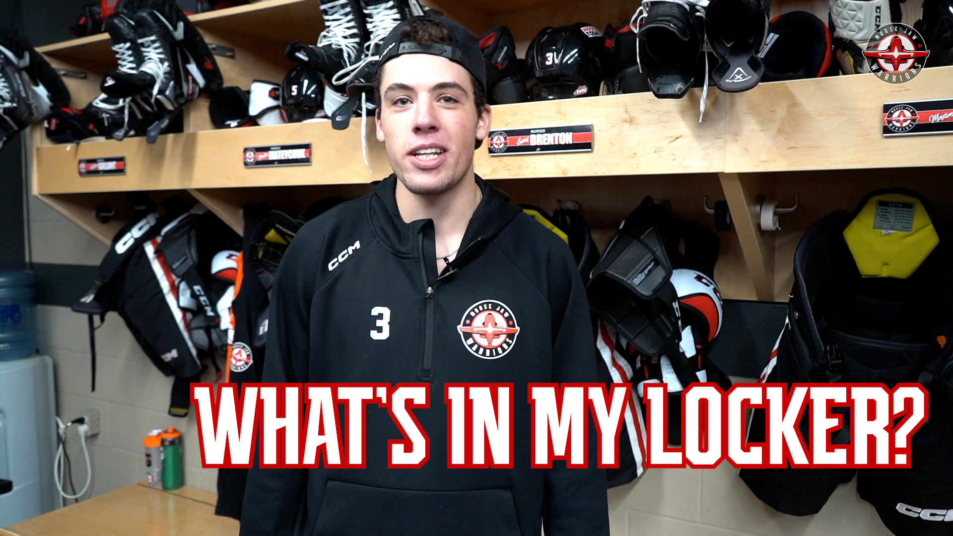 What's In My Locker - Lucas Brenton - Moose Jaw Warriors