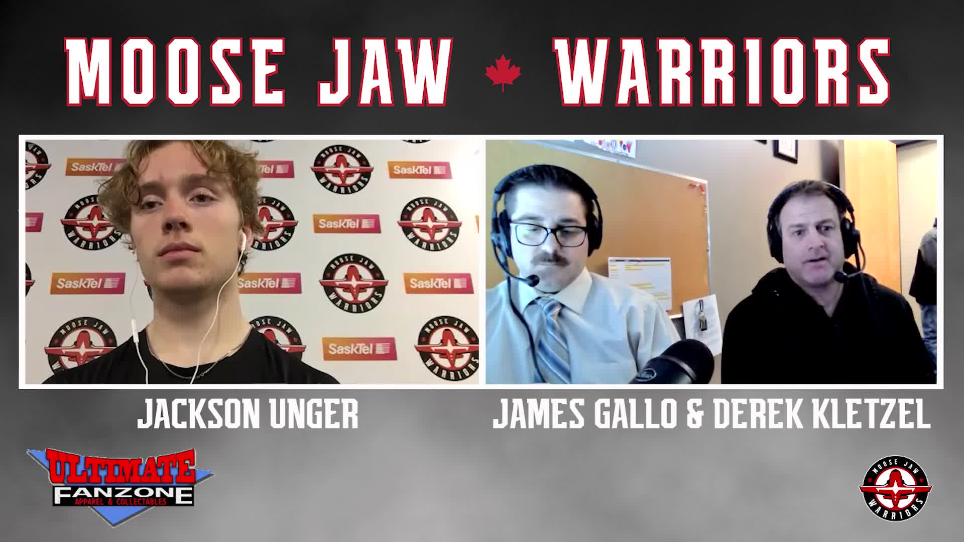 Ultimate Fan Zone Post-Game Interview - Jackson Unger - Nov. 8 - Moose Jaw Warriors